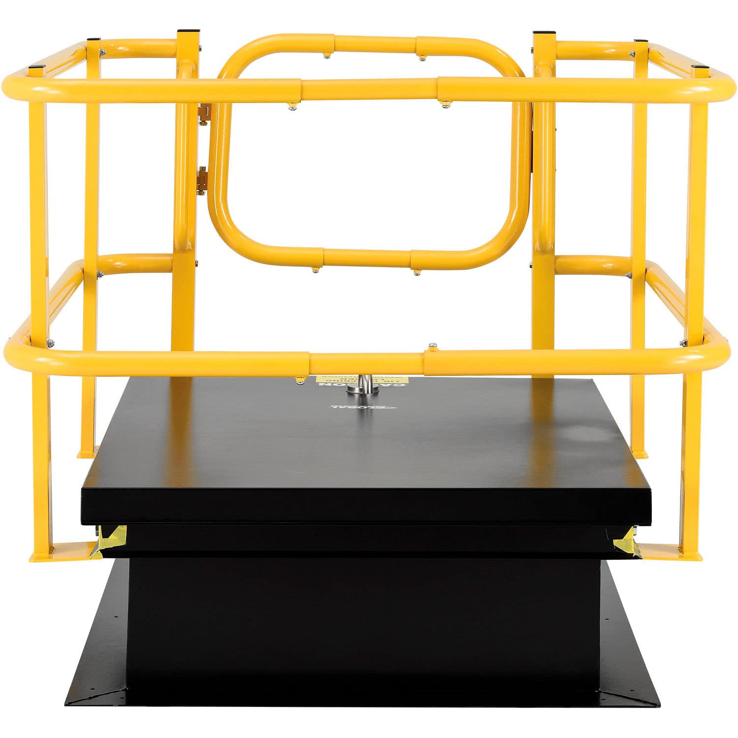 Global Industrial Global Industria Roof Hatch Safety Railing, Galvanized, 36"x24" & 36"x30"