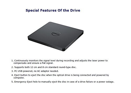USB External DVD Drive COMPATIBLE for Microsoft Windows 10 / Vista /7/8.1, Mac OS, Dell ,Acer , ASUS, Apple , Samsung, Lenovo Laptop Notebook UltraBook PC Desktop,CD/DVD-RW Drive, CD-RW Rewriter