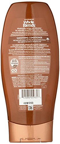 Garnier Whole Blends Conditioner with Coconut Oil & Cocoa Butter Extracts, 4 Count