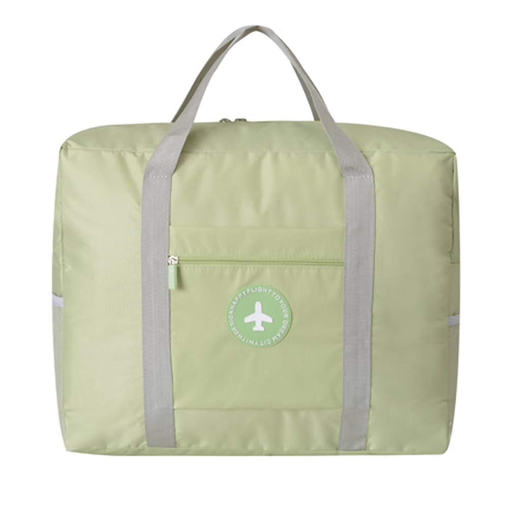 AINAAN Travel Foldable Bag & Portable Duffel for Women, Men& Kids - Waterproof Lightweight Carry On Luggage (Green)