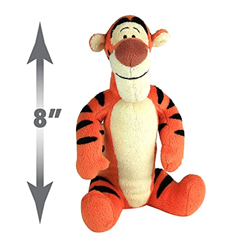 Disney Collectible 8-inch Beanbag Plush, Tigger, Officially Licensed Kids Toys for Ages 2 Up by Just Play