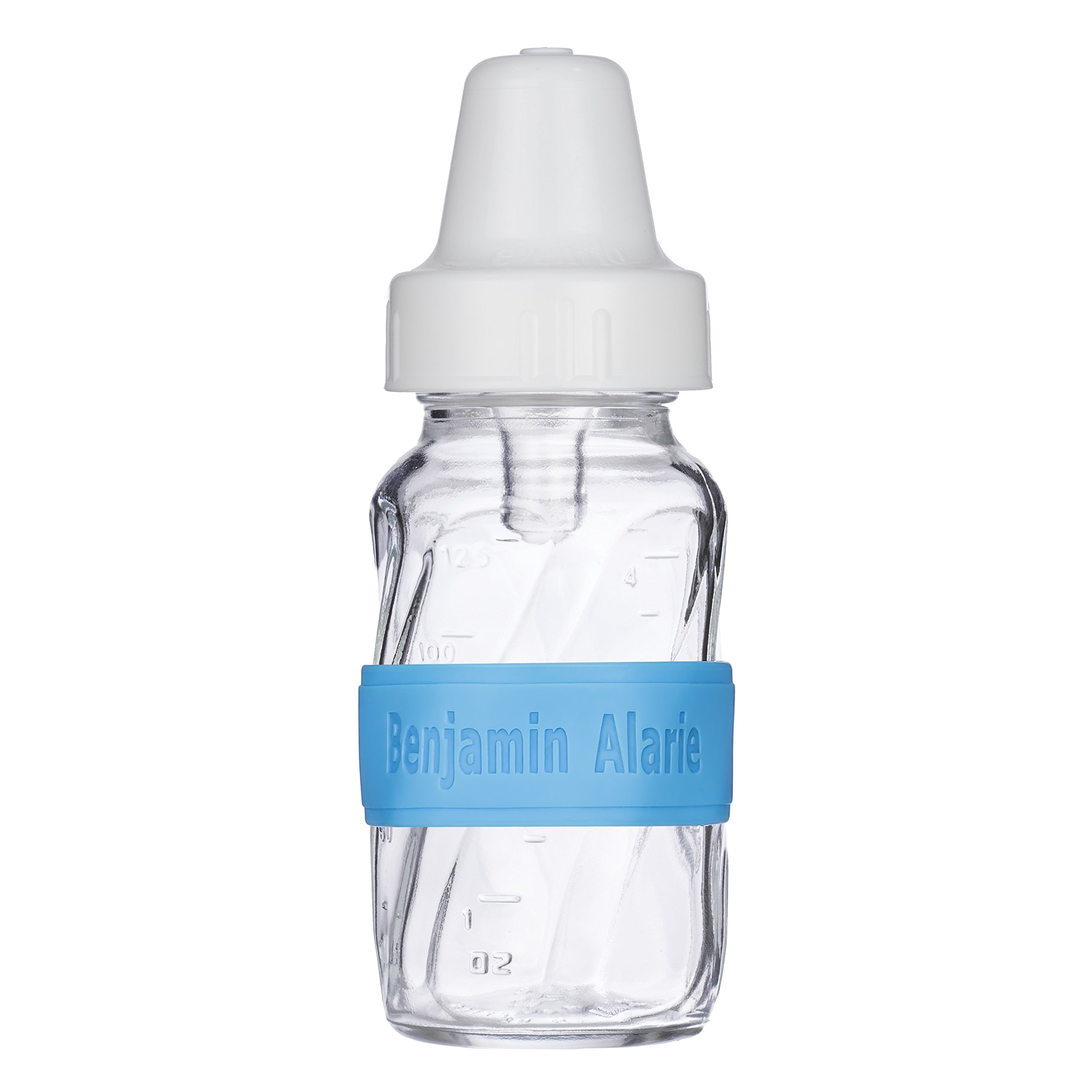 Custom Baby Bottle Labels for Daycare Blue Pink or Orange 4 Pack Sippy Cup Labels Personalized Bands