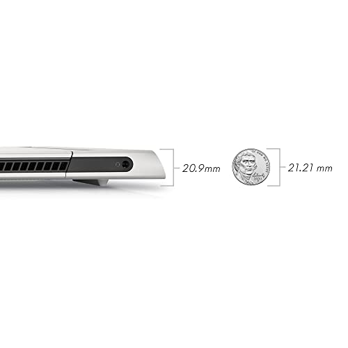 Alienware X17 R2 VR Ready Gaming Laptop - 17.3-inch FHD 360Hz 1ms Display, Core i7-12700H, 16GB RAM, 1TB SSD, NVIDIA GeForce RTX 3070Ti 8GB GDDR6, Bluetooth, Wi-Fi 6, USB-C, Windows 11 Home - White
