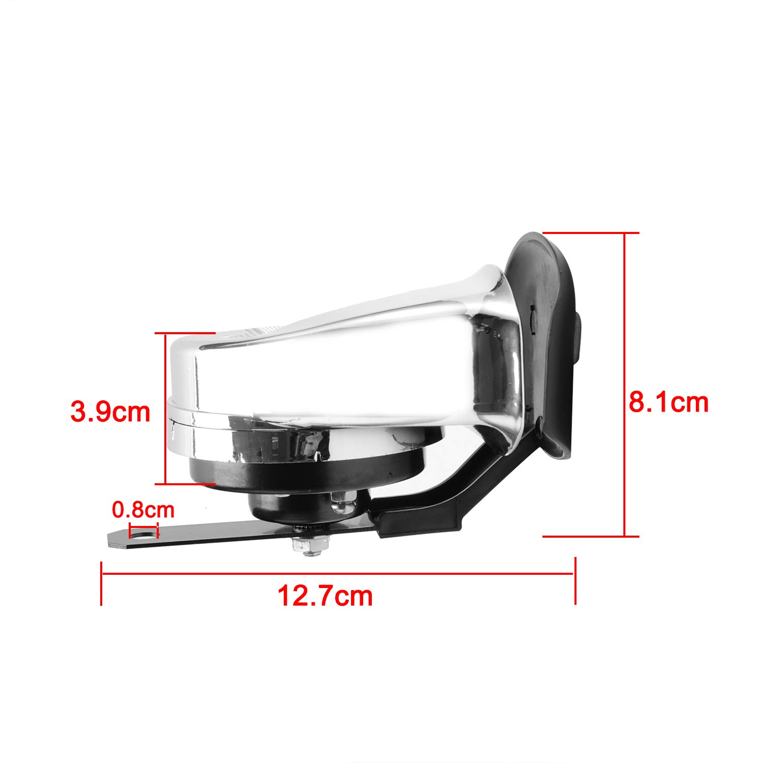 Air Horns for Trucks Cars Motorcycle Boat 12v Waterproof Alarm Siren Speaker 110dB