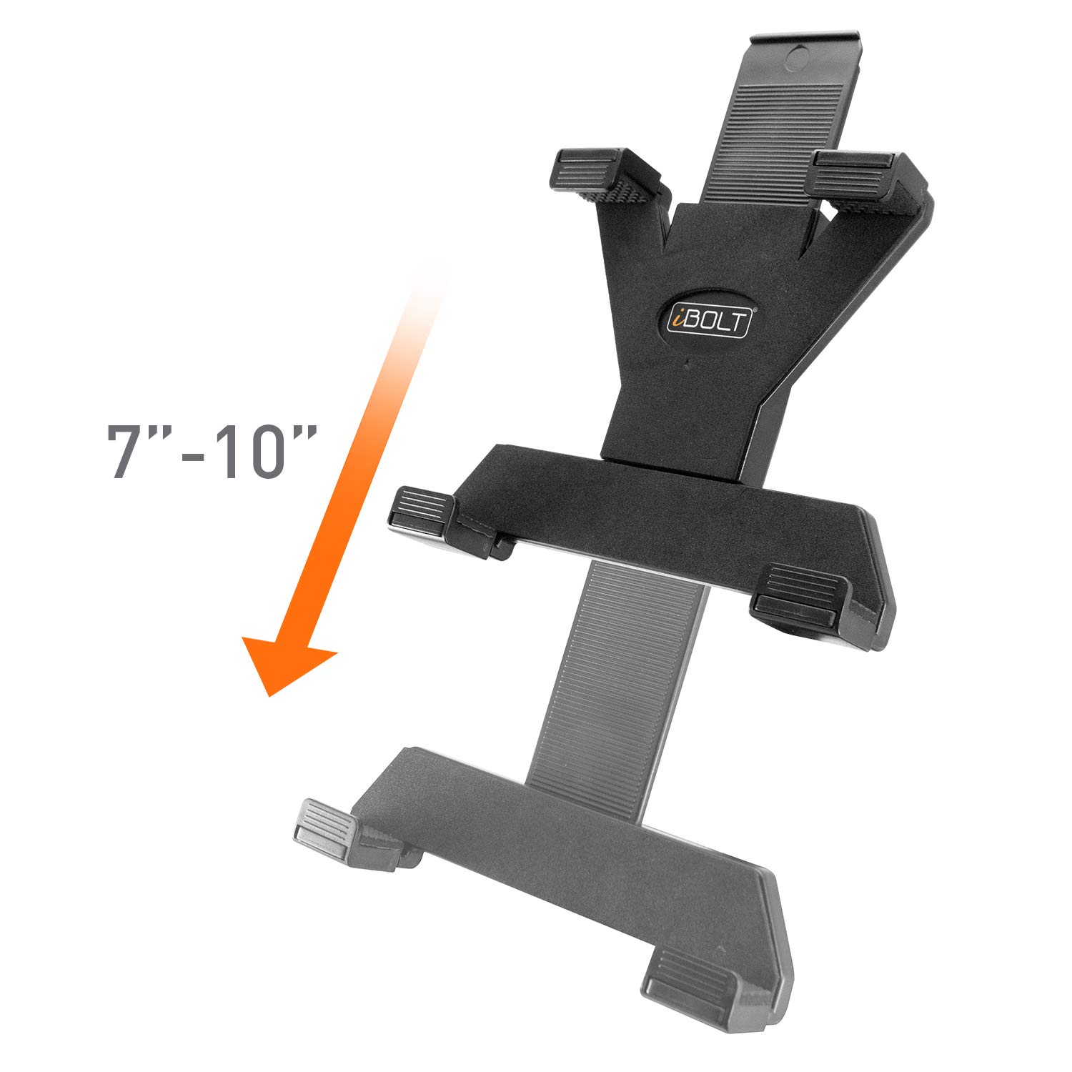 iBOLT TabDock Tablet Holder Bulk Replacement Part- Fits 7 to 10 inch Tablets and All Industry Standard 4 Prong adapters (21110)