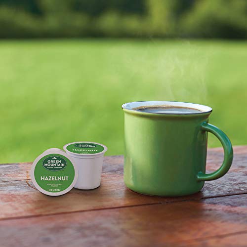Green Mountain Coffee Roasters Hazelnut, Single-Serve Keurig K-Cup Pods, Flavored Light Roast Coffee, 72 Count