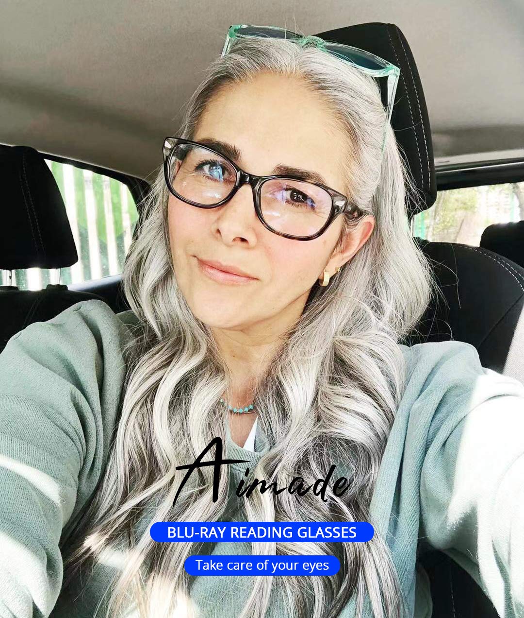 AIMADE Unisex Blue Light Blocking Glasses Blue Filter Computer Glasses (Anti Eye Eyestrain) Gaming Glasses for Women Man (3pc-Leopard-Black-White)