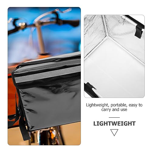 HEMOTON Insulated Food Delivery Bag, 32LReusable Warming Bag with Sturdy Zipper for Food Delivery & Grocery Shopping, Durable, Heavy Duty, Large Size