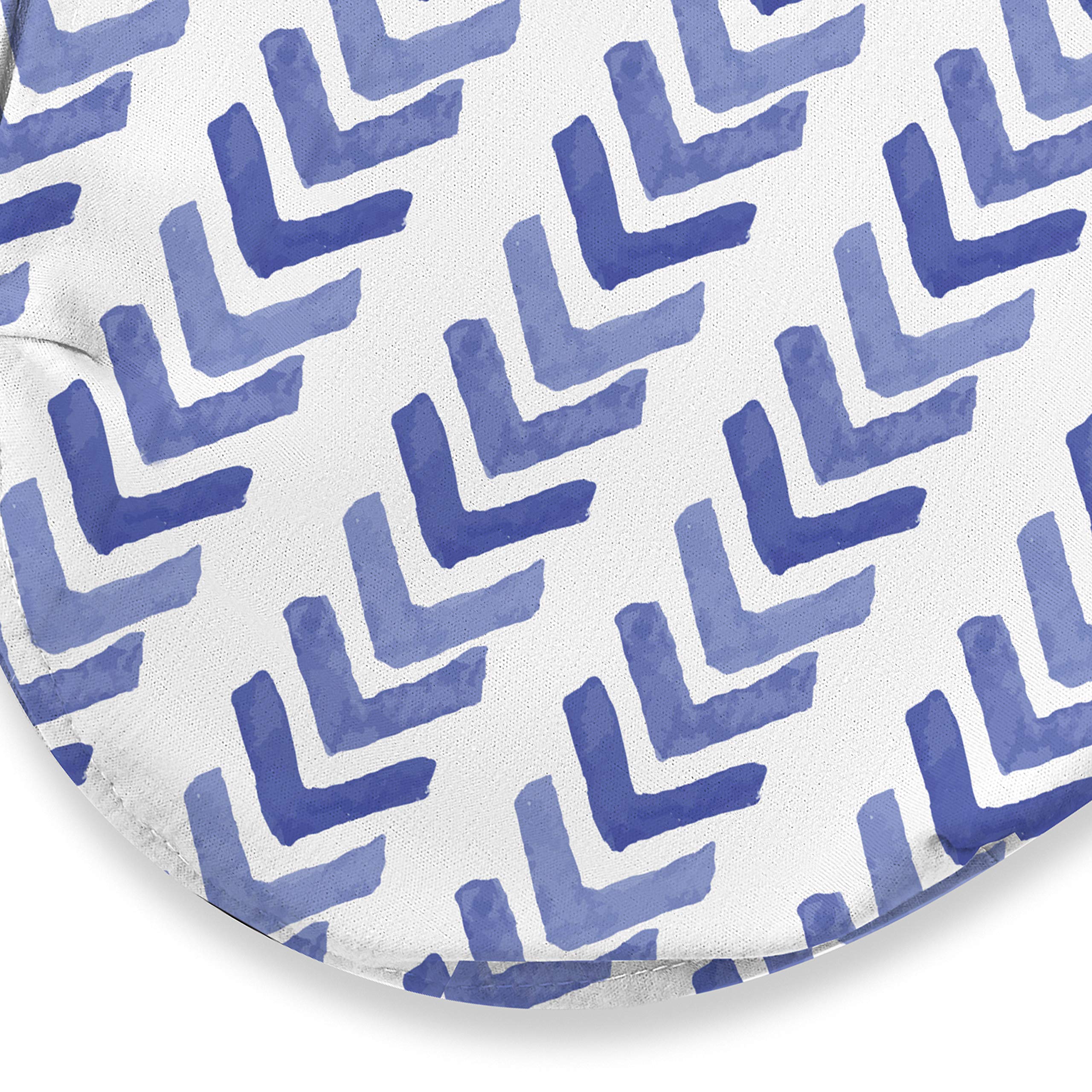 SwaddleMe Luxe Easy Change Swaddle β Size Small/Medium, 0-3 Months, 2-Pack (Water Color Indigo)