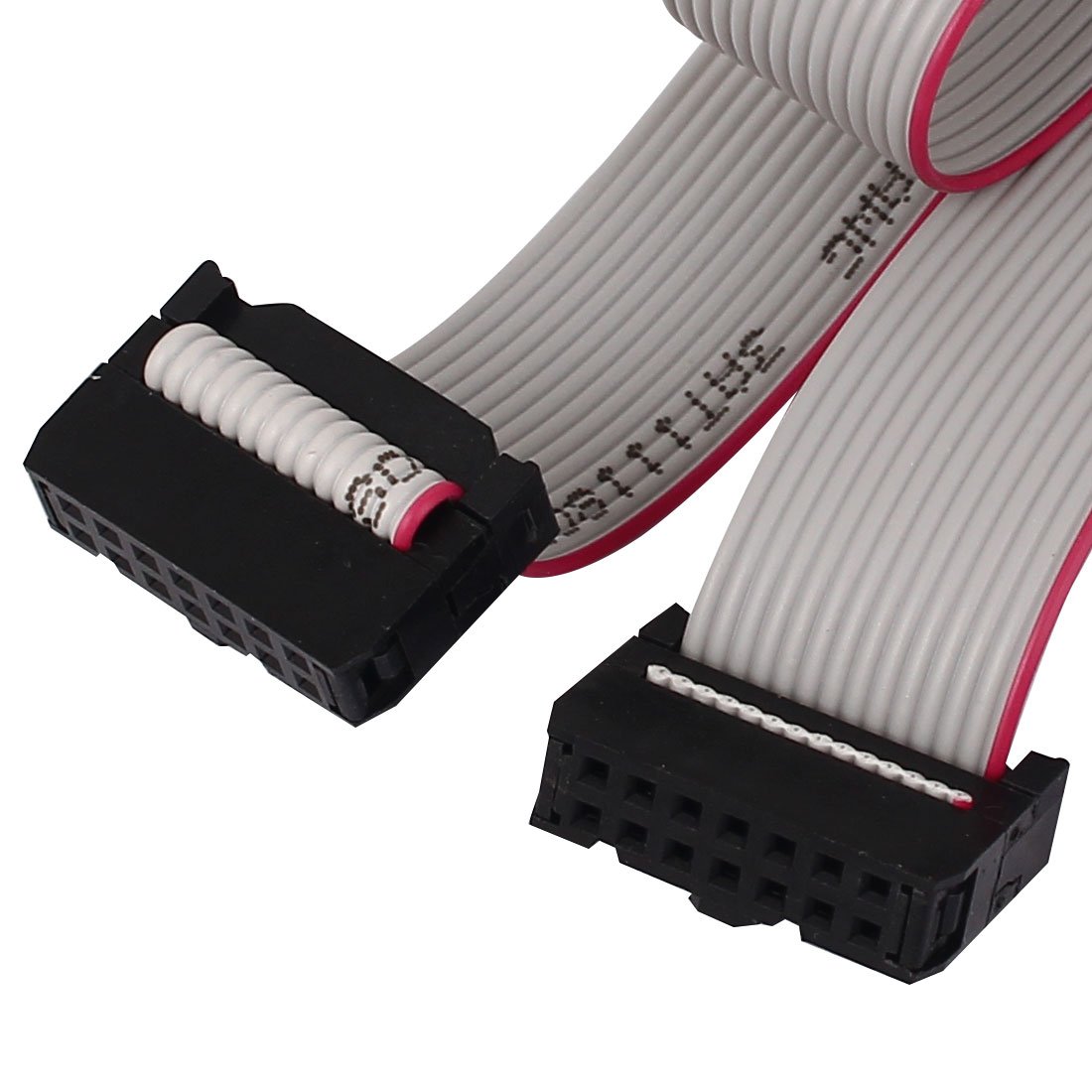 uxcell IDE Flat Ribbon Cable, Female to Female, 14-Pin, 2.54 Mm, 50 Cm, 2 Pieces