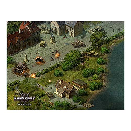 Blitzkrieg Strategy Two Game PC DVD Pack - Fight on Every Major Front of WWII - Includes Blitzkrieg 2 + Fall of the Reich