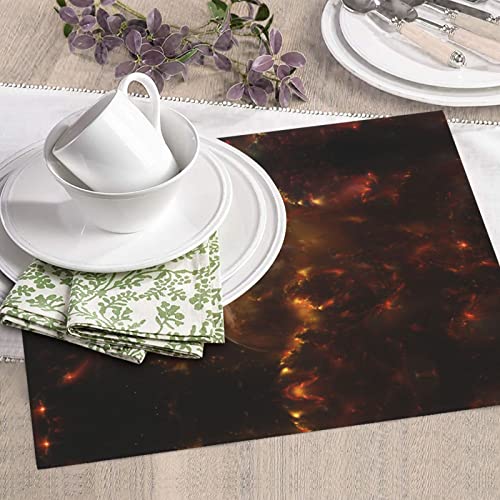 Galaxy Space Planet Printed Drying Mat For Kitchen Ultra Absorbent Microfiber Dishes Drainer Mats Non-Slip Silicone Quick Dry Pad - 18 X 16inch