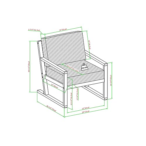 Walker Edison Dekian Outdoor Chairs, Natural