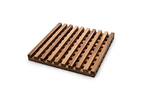 Ironwood Gourmet Venetian Trivet, 10 x 10 x 1 inches, Brown