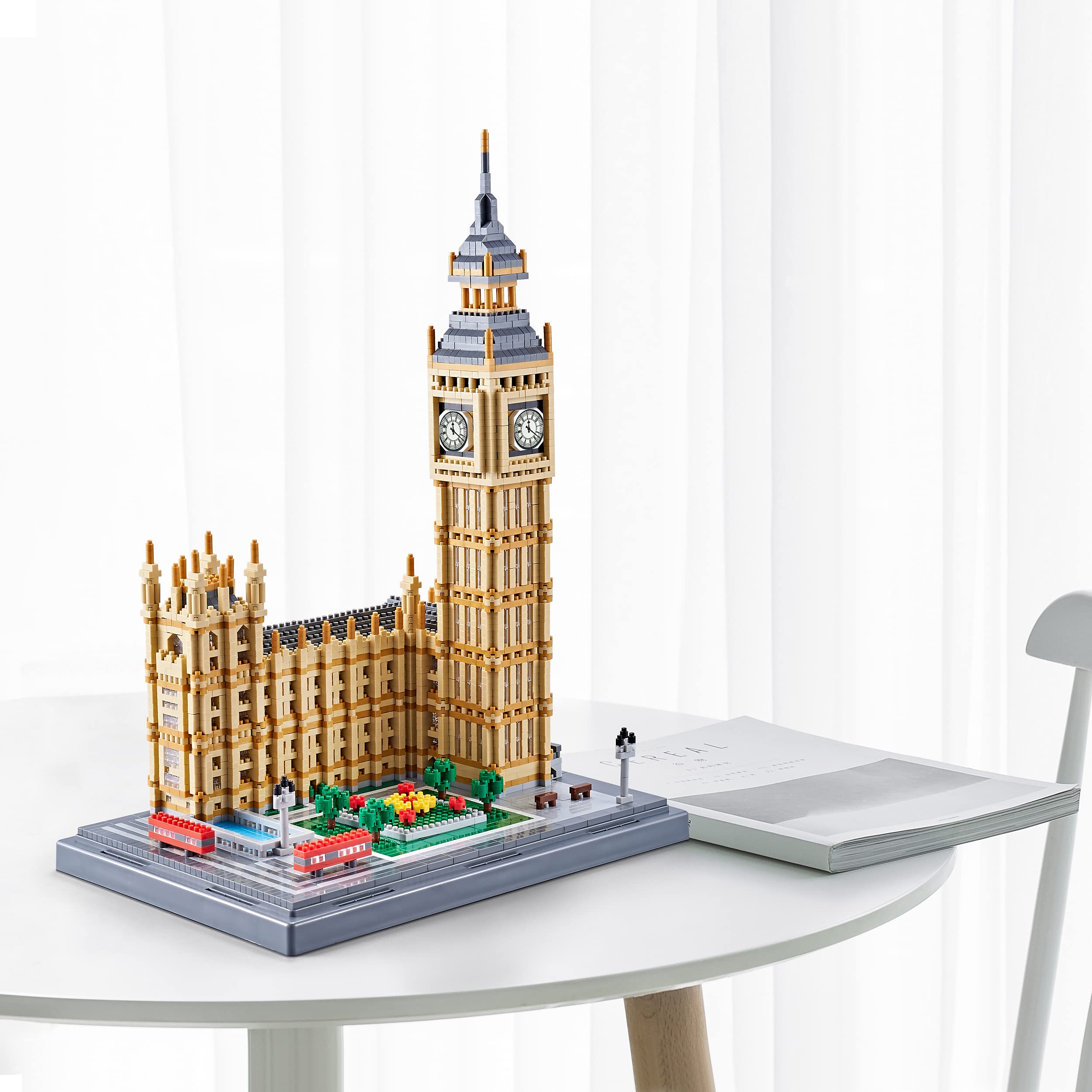 COZYMASS Architecture Dubai Skylines Building Micro Blocks DIY Toys for Adults and Children (2545 pcs)