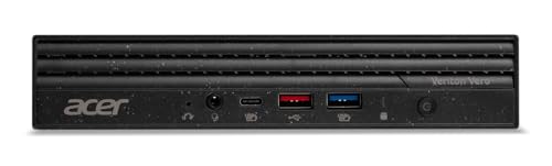 Acer Veriton Vero Mini VVN4690GT-I516G5 Desktop | Intel Core i5-12400T | 16 GB DDR4 | 512 GB PCIe 4.0 SSD | Wi-Fi 6E | USB KB & Mouse | Windows 10 Pro 64-bit (Free Upgrade to Windows 11 Pro 64-bit)