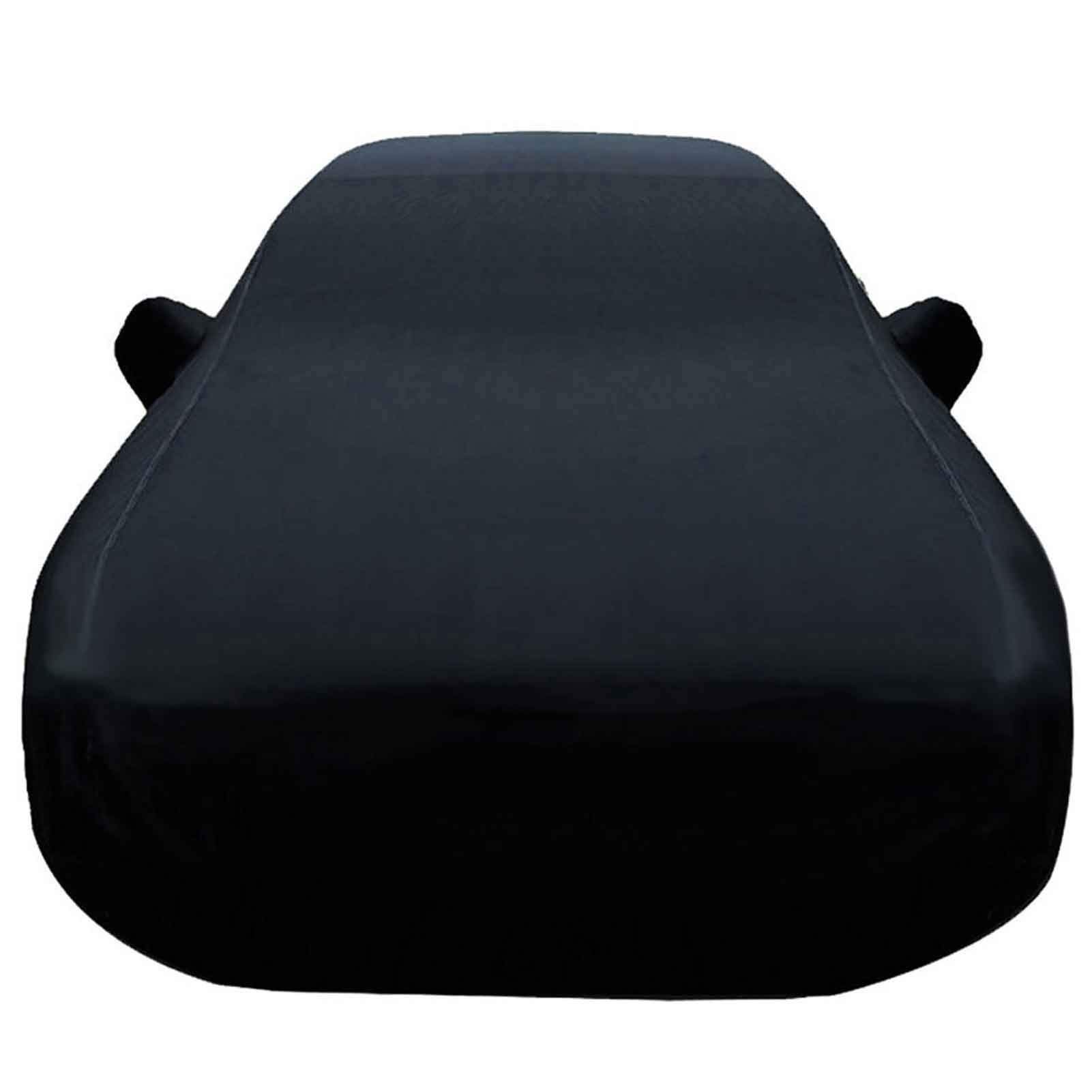Dustproof Waterproof Car Cover Compatible With DS Automobiles DS3 CABRIO DS3 CROSSBACK DS4 CROSSBACK DS5 DS7 CROSSBACK Sun Protection Against Rain Snow Windy ( Color : Black , Size : DS7 CROSSBACK )
