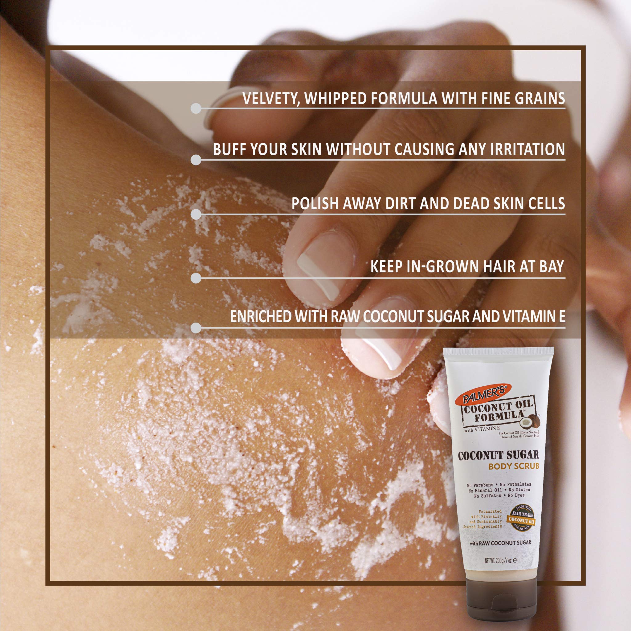 Palmer's Coconut Oil Formula Sugar Body Scrub, 7 oz