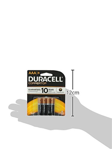 Duracell Coppertop AAA Battery, 8 Count
