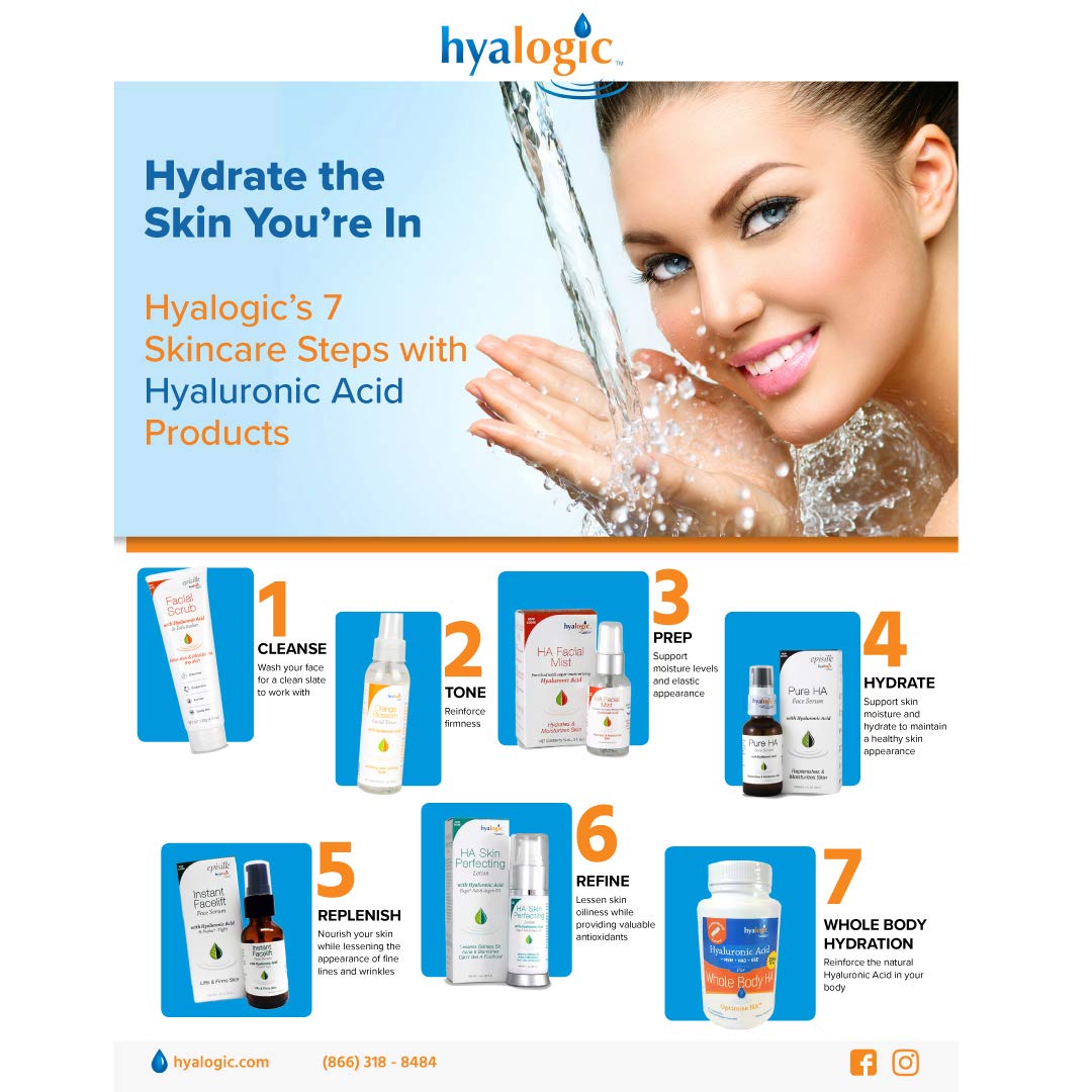 Hyalogic Biotin Volumizing Hair Spray with Hyaluronic Acid for Thinning Hair | Promotes Thicker, Healthier Locks and Scalp | 4 fl oz (118ml)