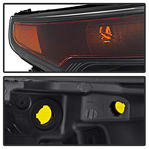 ACANII - For 2011 2012 2013 2014 2015 Ford Explorer Halogen Headlights Headlamps Driver + Passenger Side
