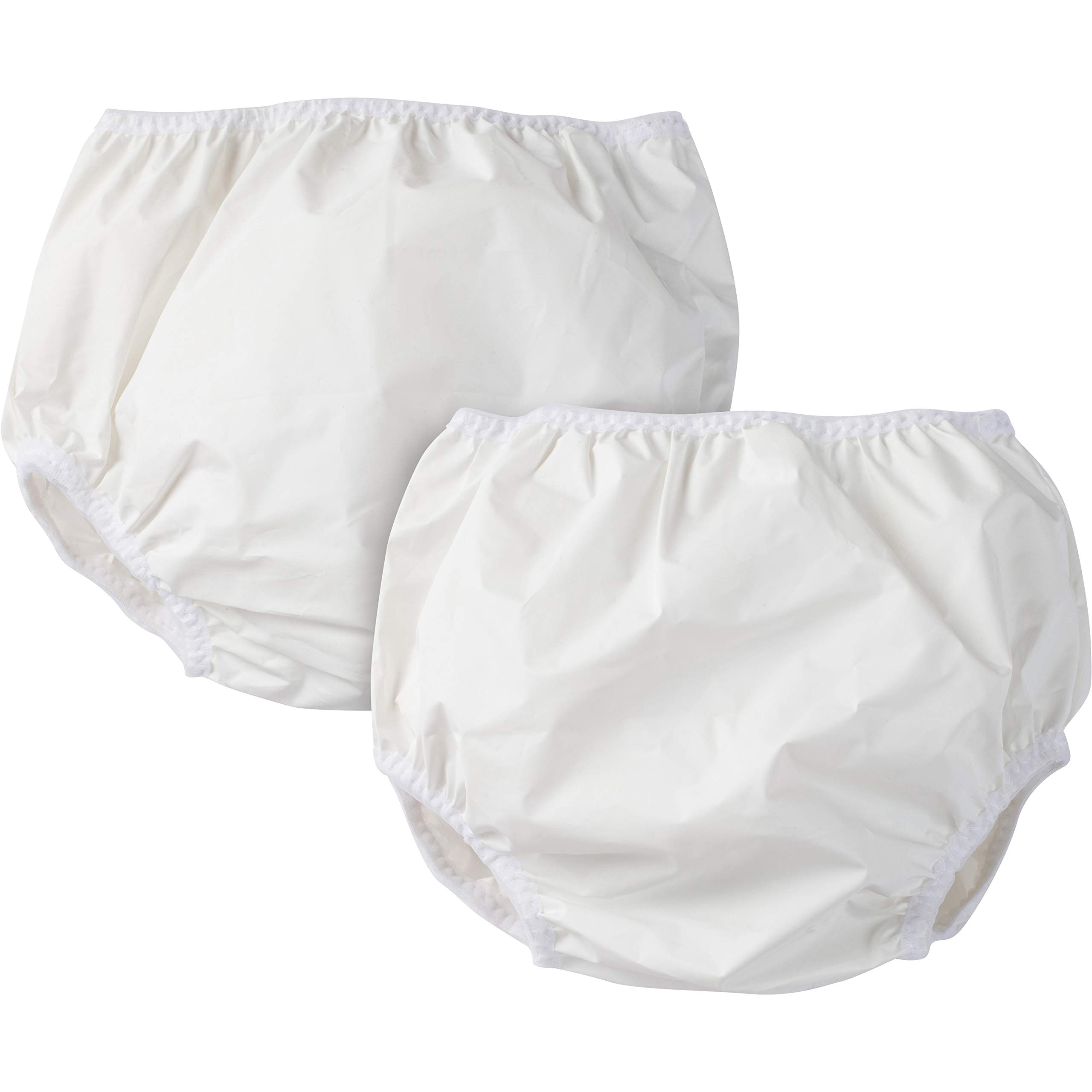 Gerber Brand 2 Pack White Waterproof PEVA Pant, 18 Months