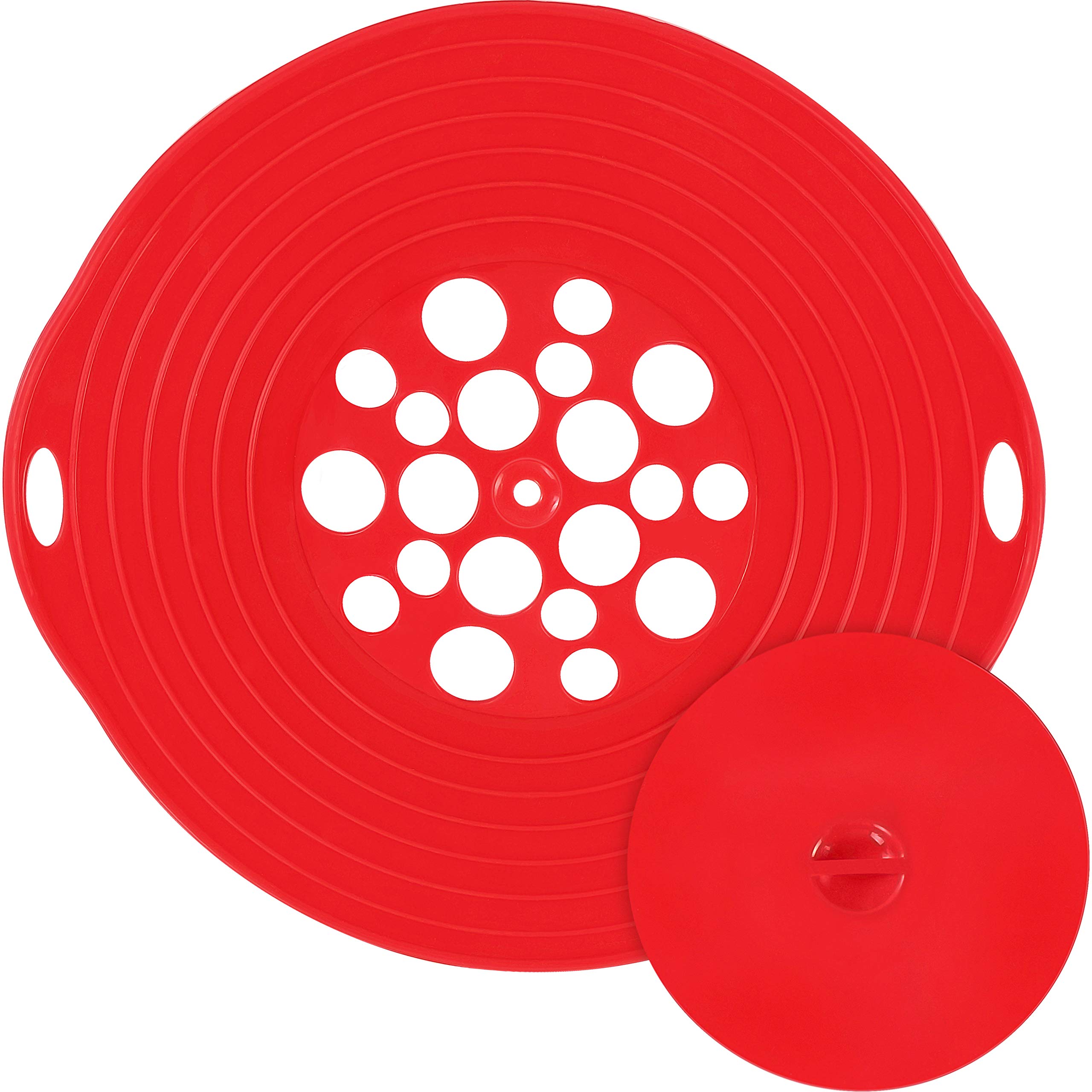 Boil Over Spill Stopper - Over Spill - Spill Stopper Lid Cover - Boil Over Disk - Spill Stopper Lid Cover Silicone Boil Over Safeguard Pot - No Spill Lids - Milk Spill Stopper - Pot Boiling Over