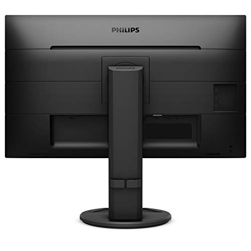 Philips Computer Monitors Philips 271B8QJEB 27" Monitor, Full HD 1920x1080 IPS, HDMI/DisplayPort/DVI-D/VGA, Speakers, USB 3.0 hub, SoftBlue, Flicker-Free, Ergonomic Base, VESA, TCO Edge