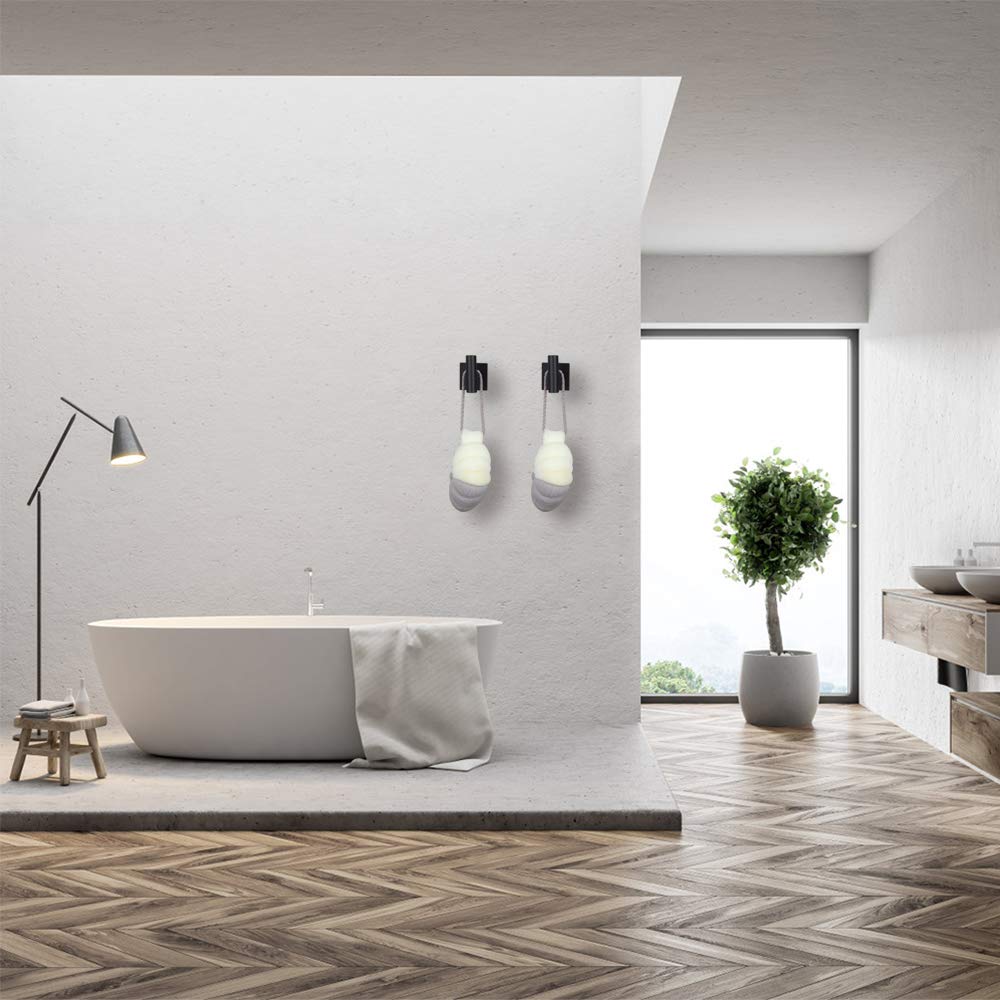 BEIGEEWY Matte Black Towel Coat Hook SUS 304 Stainless Steel Bathroom Robe Hook Wall Mounted Round Kitchen Heavy Duty Door Hanger 2 Pack