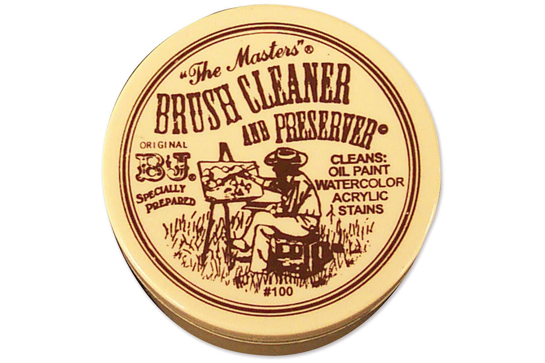 B & J Original Brush Cleaner - 2.5 Oz/12ct Display
