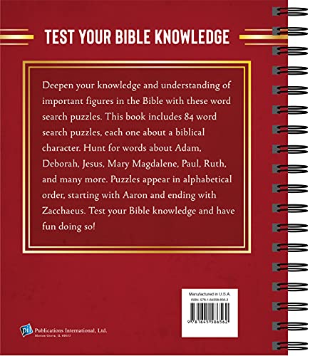 Brain Games - Word Search Puzzles: Who's Who In the Bible: Learn About the Lives of the Most Influential Figures in the Bible (Brain Games - Bible)