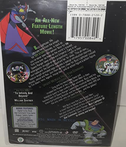 Buzz Lightyear of Star Command: The Adventure Begins [DVD]