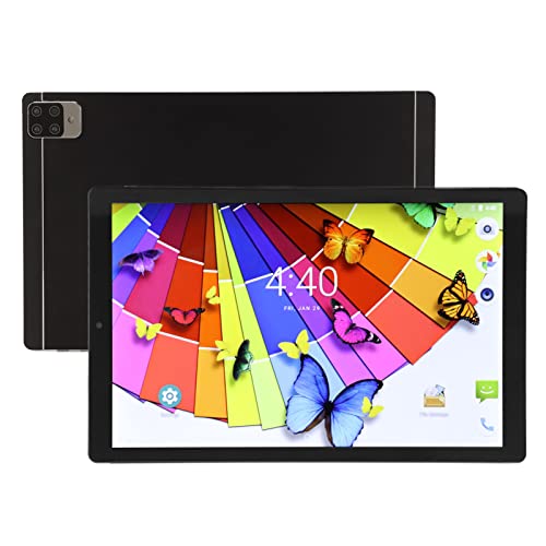 Asixxsix 10 Inch 10 Tablet, 2.4G 5G WiFi 6GB RAM 256GB ROM Octa Core Processor 1920x1200 IPS HD Touch Screen Tablet with 7000mAh Battery, GPS, Dual Camera, Dual SIM Tablet (US Plug)