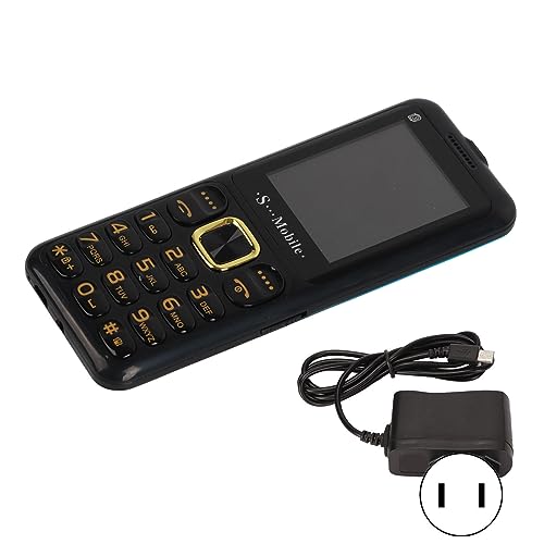 Airshi 2G Phone Big Button Phone W23 Clear Numbers Big Speaker Ultra Slim for Daily Life (US Plug)