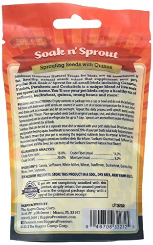 Higgins Sunburst Soak And Sprout 3 Ounce