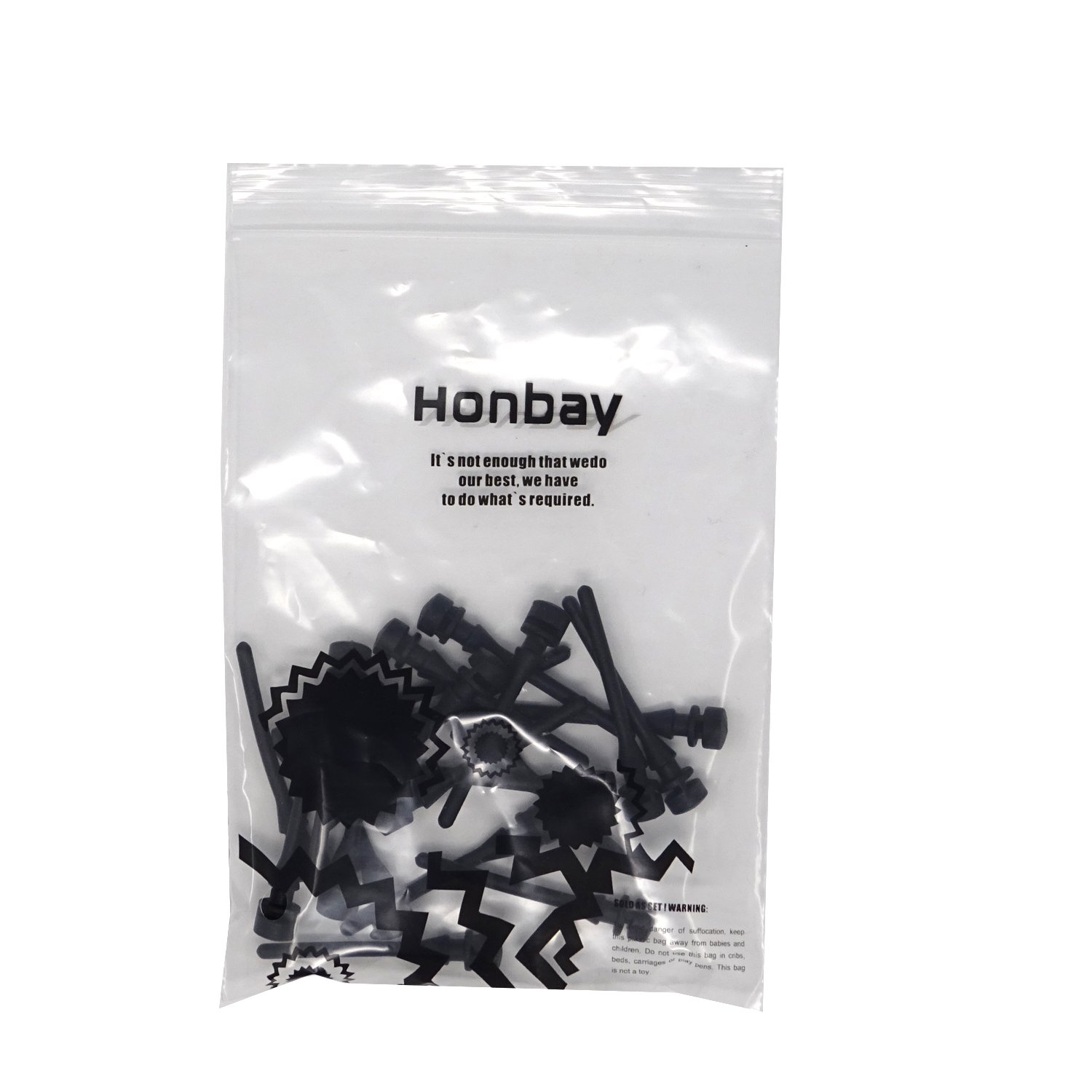 Honbay 20PCS PC Case Fan Soft Silicone Anti Noise Reducing Vibration Screws Fan Rivet for PC Case Fan or CPU Fan