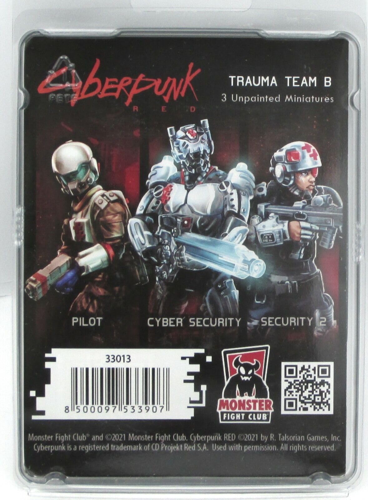 Cyberpunk Red RPG: Miniatures - Trauma Team B