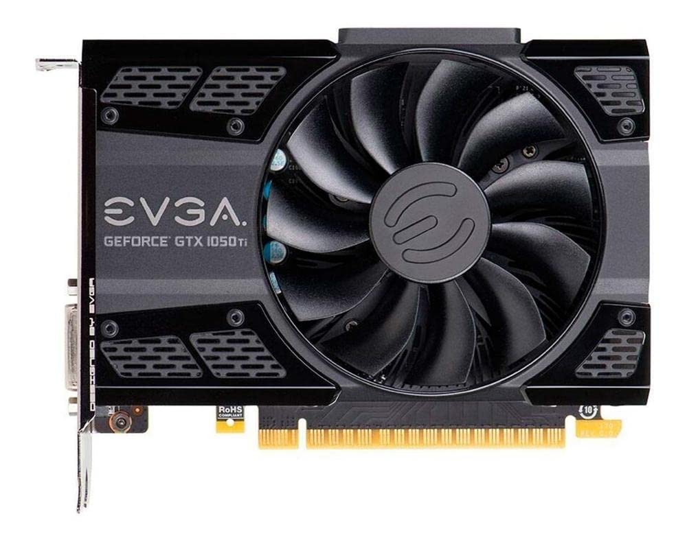EVGA GeForce 04G-P4-6253-KR, GTX 1050 Ti SC GAMING, 4GB GDDR5, DX12 OSD Support (PXOC) Graphics Card