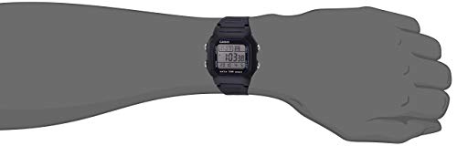 Casio Men's W800H-1AV Classic Sport Watch with Black Band