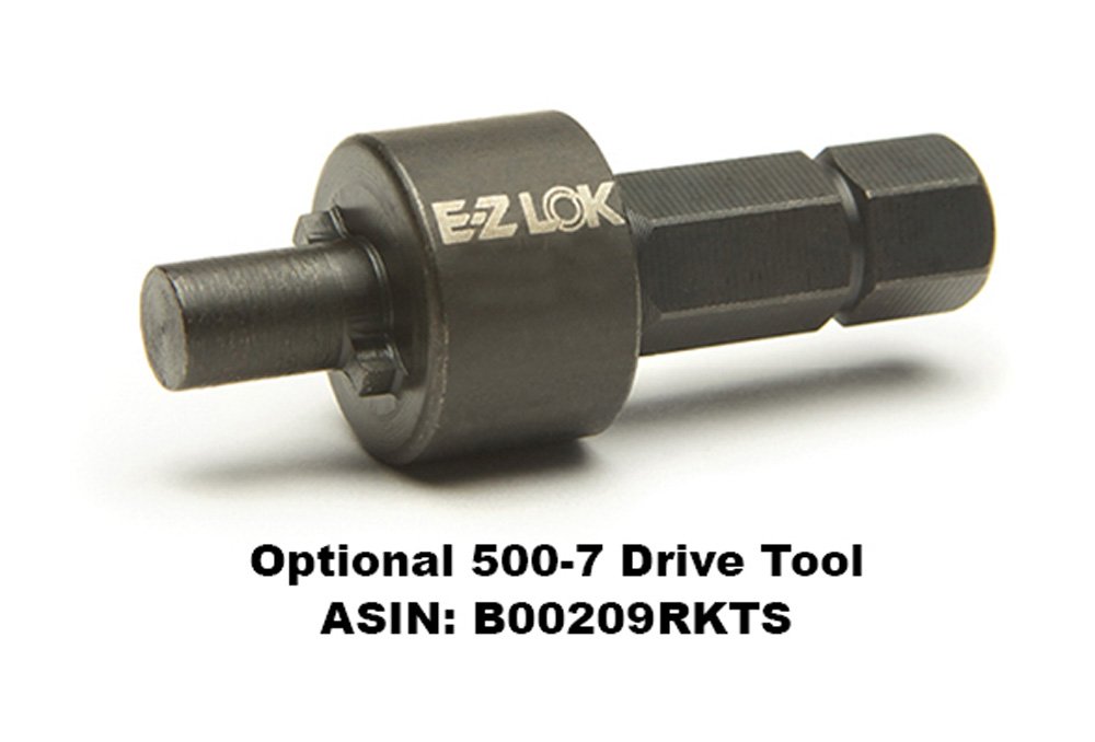 E-Z LOK - 329-8 E-Z Lok Externally Threaded Insert, C12L14 Carbon Steel, Meets AISI 12L14, 1/2"-13 Internal Threads, 3/4"-10 External Threads, 0.656" Length, Made in US (Pack of 5)
