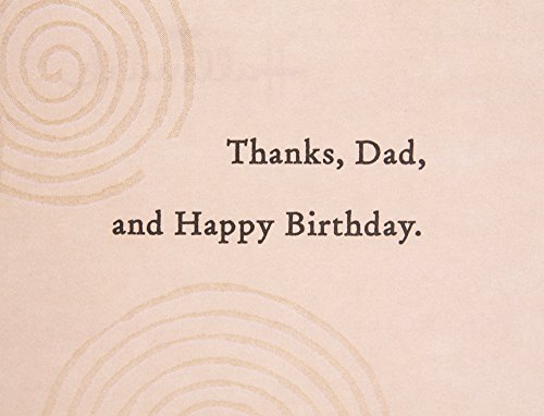 Hallmark Birthday Card for Dad (No Training Manual)