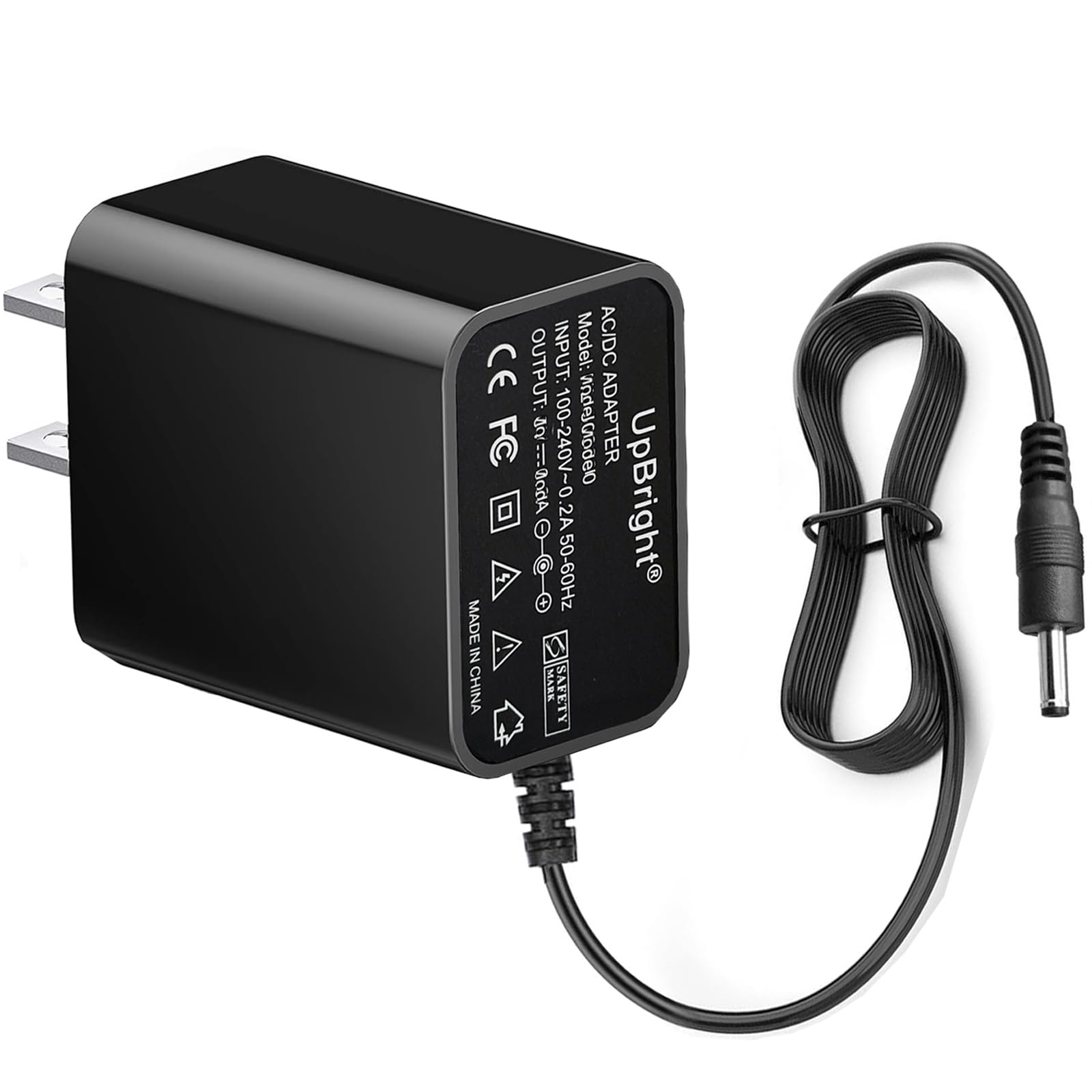 UpBright 9V AC Adapter Compatible with Pyle PWMAB2 PWMAB250 Boom Rock BoomRock Bluetooth Portable PA Speaker Karaoke System PWMAB250BK PYLPWMAB250BK PWMAB250RD DC 9 V 1.5A Power Supply Battery Charger