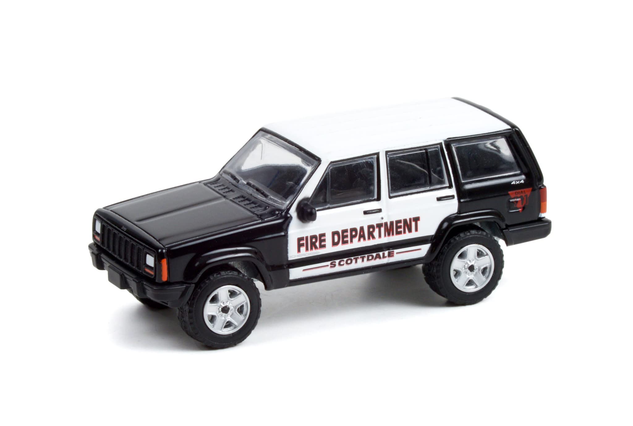 Greenlight 1:64 Fire & Rescue Series 2 - 2000 Cherok&ee - Scottdale, Pennsylvania Fire Department 67020-D [Shipping from Canada]