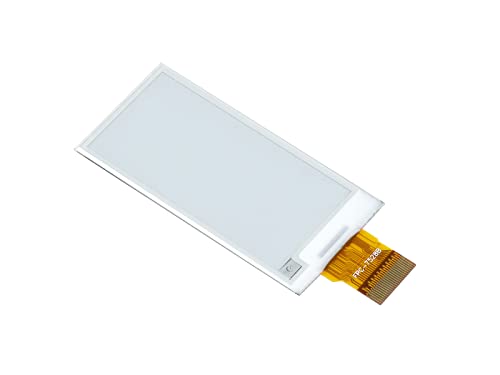waveshare 2.13inch E-Ink Raw Display Compatible with Raspberry Pi 4B/3B+/3B/2B/B+/A+/Zero/Zero W/WH/Zero 2W Series Boards 250x122 Resolution SPI Interface Without PCB Supports Partial Refresh