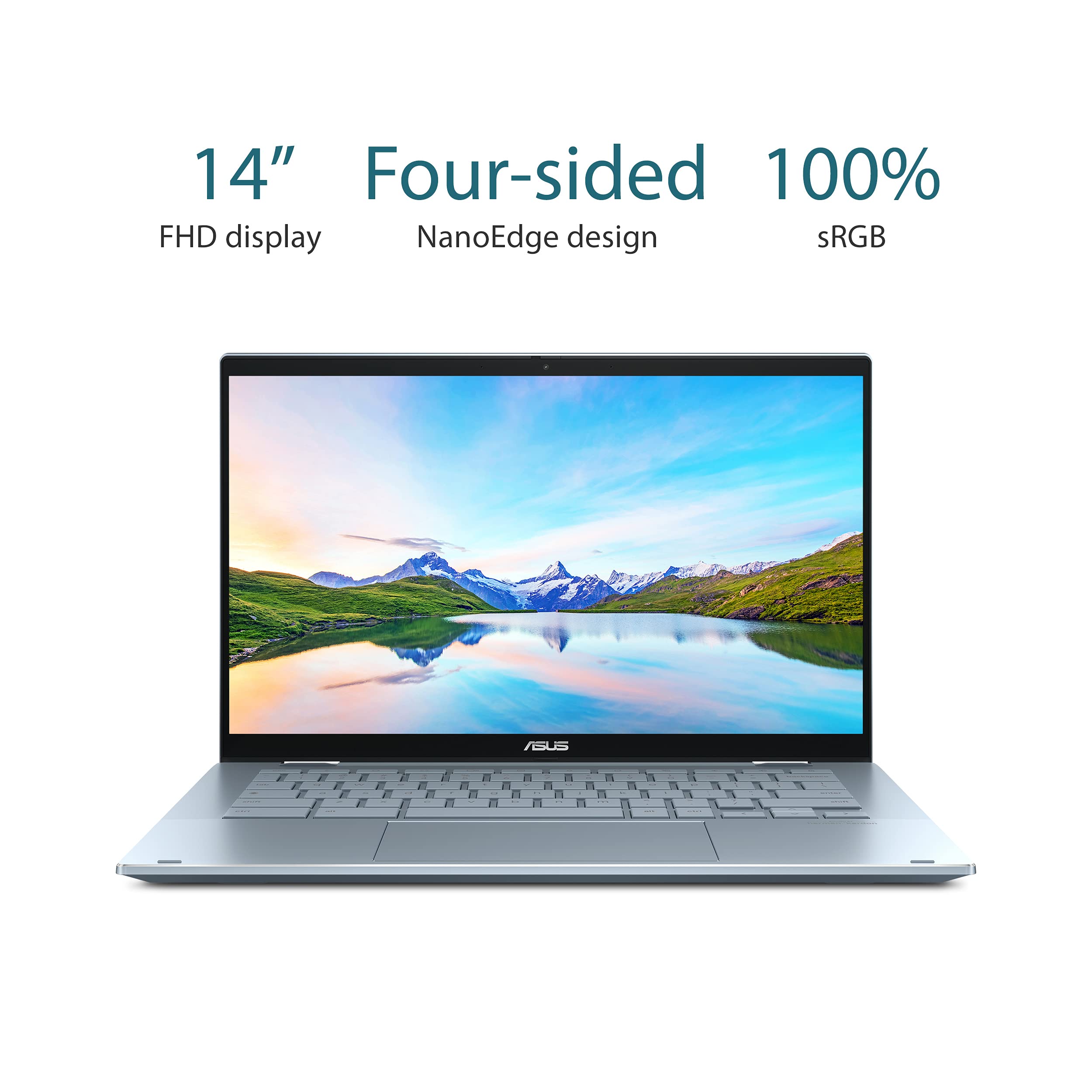 ASUS Chromebook Flip CX5, 14" Touchscreen FHD Display, Intel Core i7-1160G7 Processor, 512GB PCIe SSD, 16GB RAM, USI Stylus, Wi-Fi 6, Aluminum, CX5400FMA-DN762T-S (Renewed)