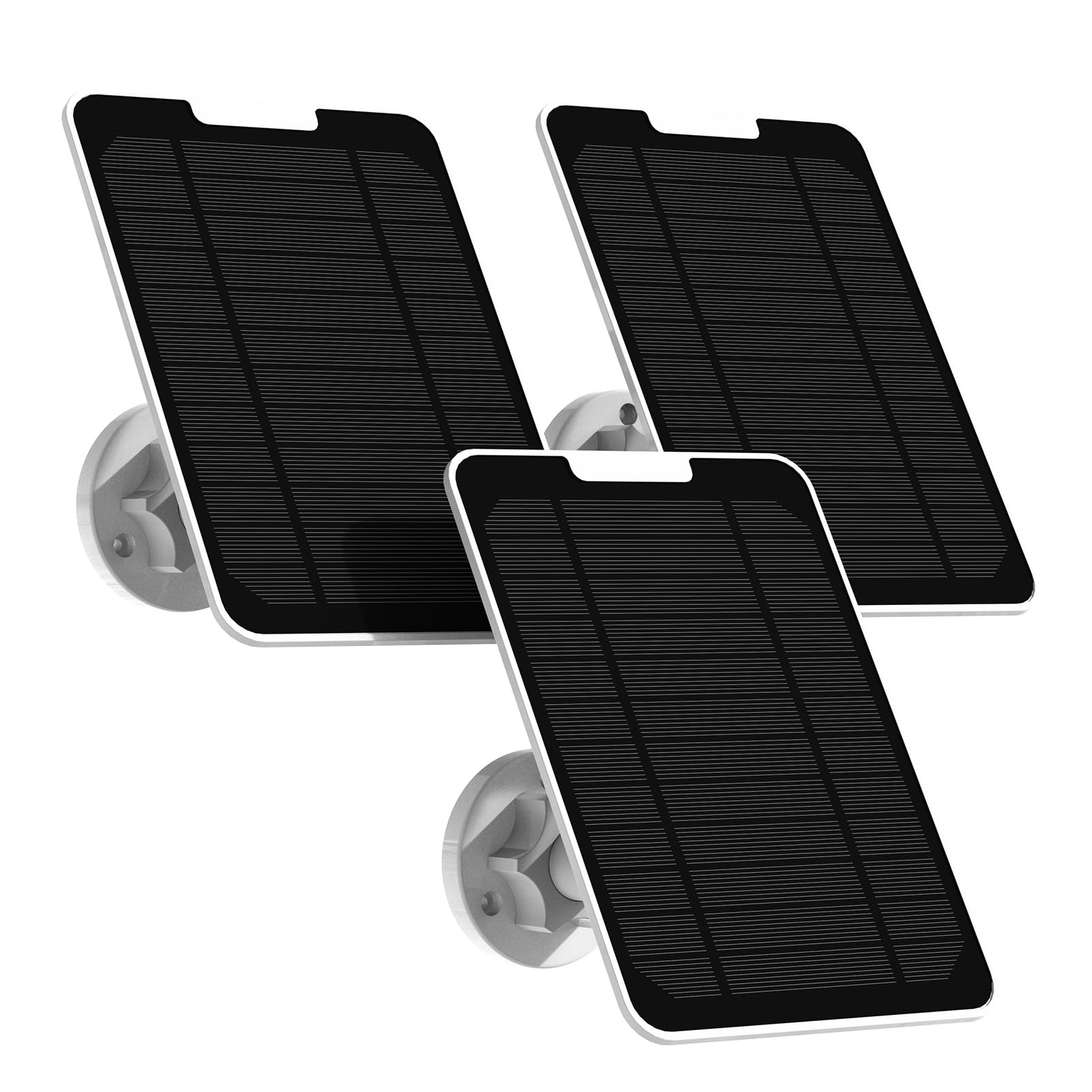 6W Solar Panel Charging Compatible with Arlo Pro 3/Arlo Pro4/Arlo Ultra/Arlo Ultra 2/Arlo Pro 3 Floodlight only, with 13.1ft Waterproof Charging Cable, IP65 Weatherproof,Includes Secure Wall Mount