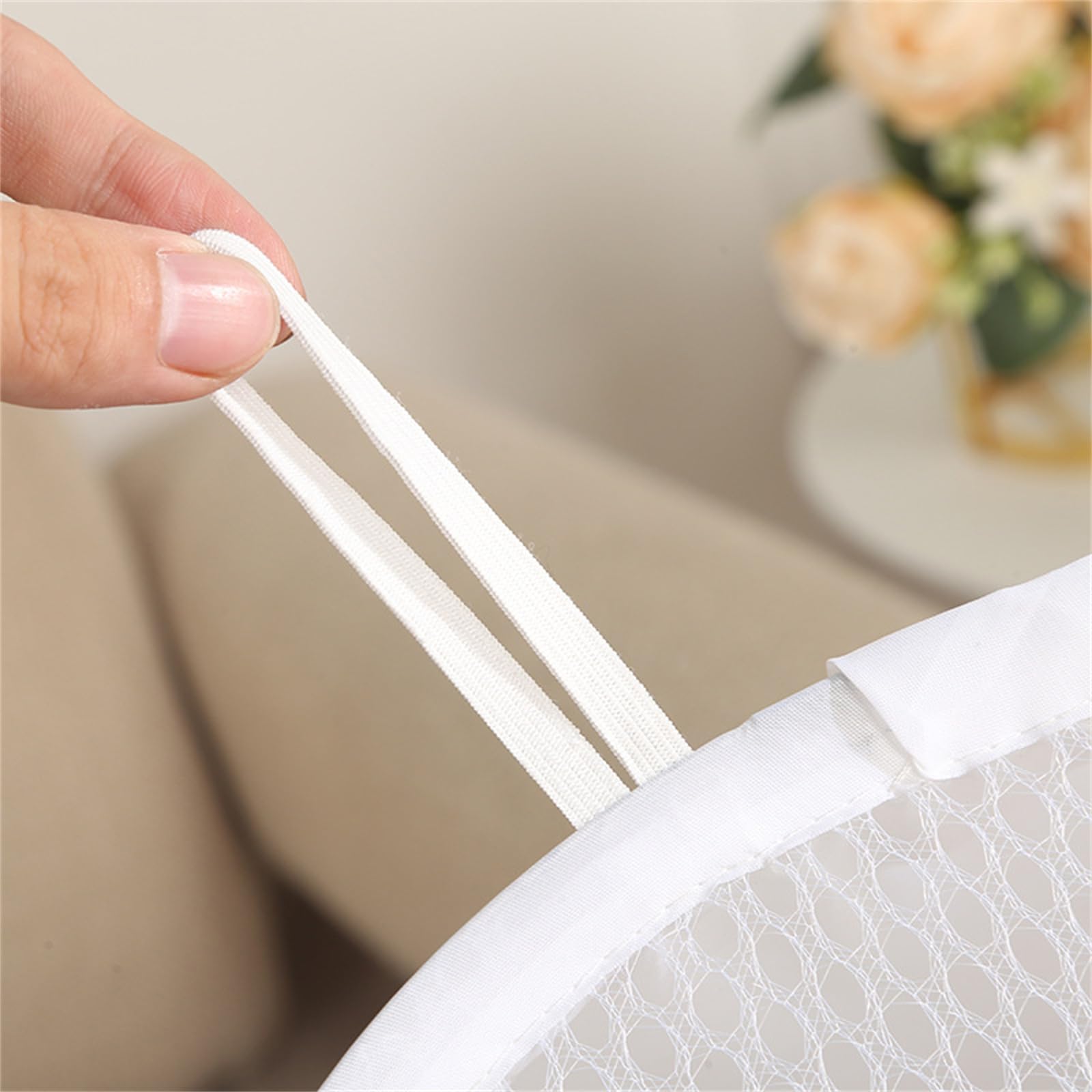 ANTING PRODUCTS Mesh Laundry Hamper,Cartoon Print Pop up Hamper,Mesh Pop up Laundry Basket,Collapsible Pop up Hampers for Laundry,Kids,(Black)