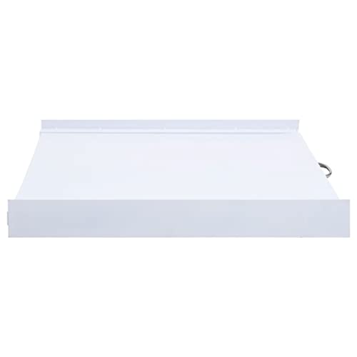 Aisifx Double Washing and Drying Machine Pedestal with Drawers White(White 8.1g)