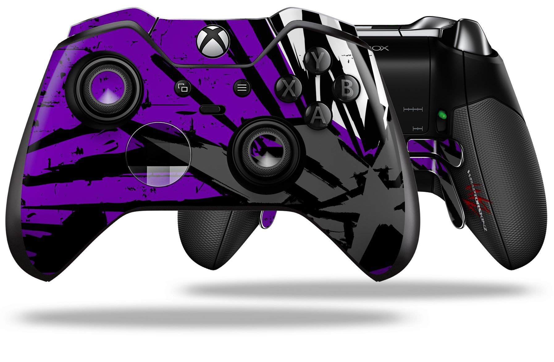 Baja 0040 Purple - WraptorSkinz Decal Style Vinyl Skin Wrap compatible with XBOX One ELITE Wireless Controller (CONTROLLER NOT INCLUDED)