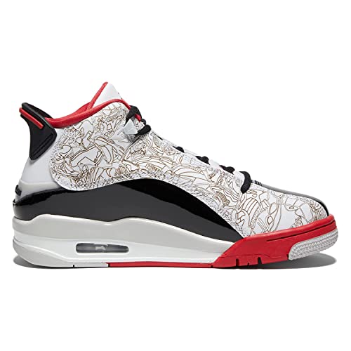 Jordan Air Jordan Dub Zero (Big Kid) White/True Red/Black/Neutral Grey 7 Big Kid M